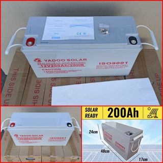 Batteria 200ah AGM per fotovoltaico