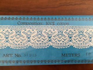 merletto puro cotone
