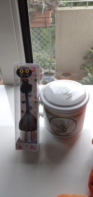 🫖tazza da thè più infusore 🍁🍯