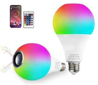 🔻[-20%] 10W Lampadina Colorate LED, 2 Pezzi E27