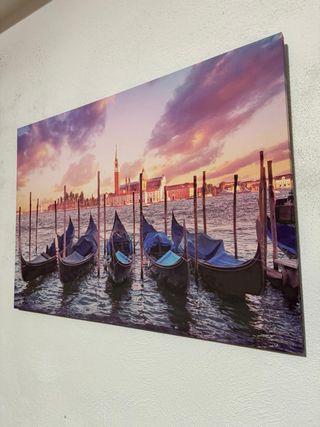 quadro con paesaggio