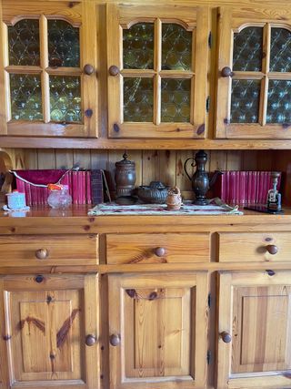 CREDENZA IN PINO RUSSO STILE RUSTICO