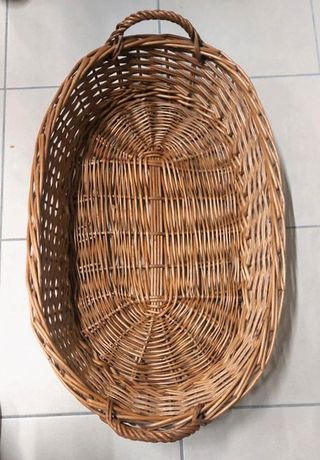 Cesto in vimini ovale