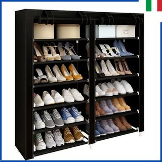 Scarpiera Salvaspazio 7 Ripiani 36 Paia Scaffale A