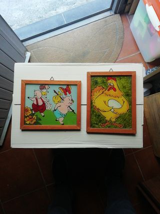 Coppia quadretti 20x16,5