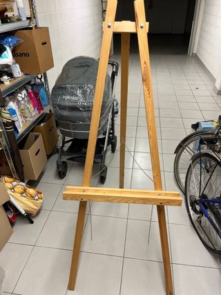 Cavalletto per quadri  (appoggio quadro 60 x 83 cm