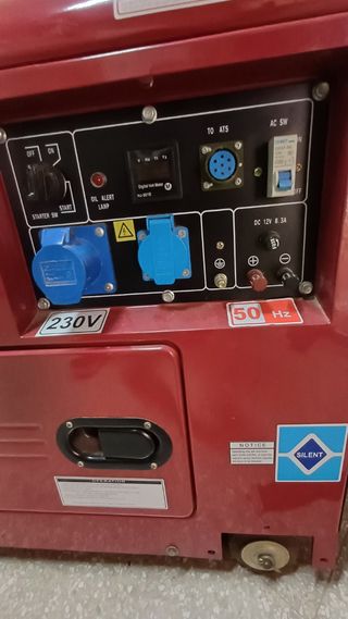 Generatore di corrente diesel 5 kw silen