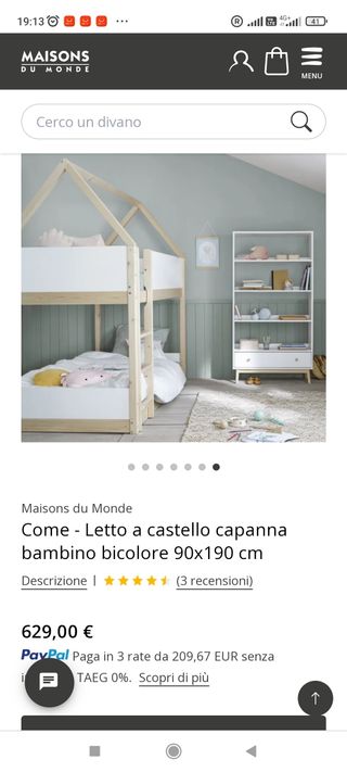 Letto castello