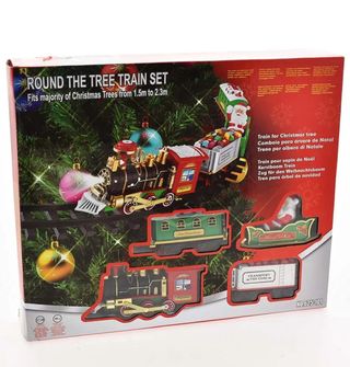 Treno Natalizio per Centro Albero 89 cm