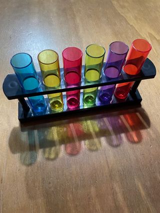 bicchieri con porta bicchieri