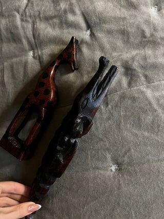 Wood animal decoration home handmade