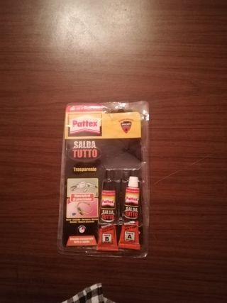 Adesivo colla bicomponente Pattex Saldatutto - 34g