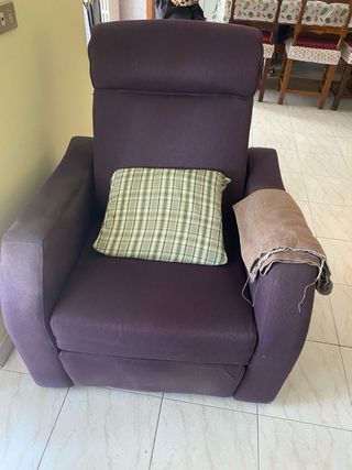 Poltrona recrinabile