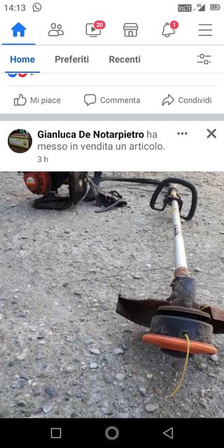 Decespugliatore a zaino