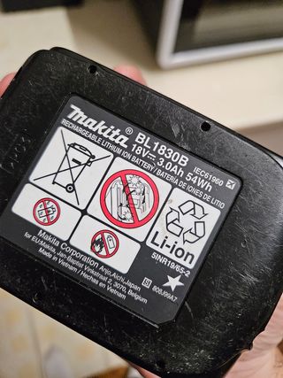 Batteria makita 18v 3ah