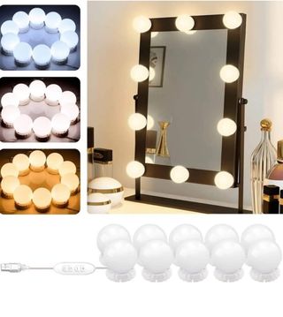 🌟Luci da specchio trucco stile Hollywood led🤩