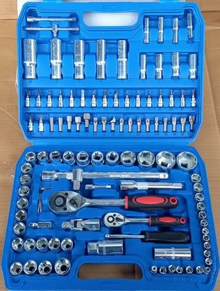 VALIGIA SET CHIAVI A BUSSOLA 108 PEZZI VANADIUM CO