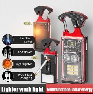 Luce a batteria a Led impermeabile con portachiavi