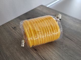 Spirale tubo con innesti per aria compressore