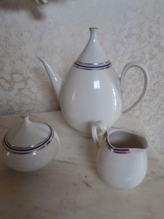 caffettiera teiera zuccheriera scherzer bavaria