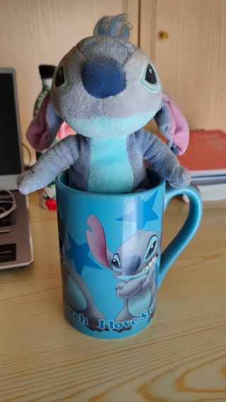 Tazza e peluche Stitch