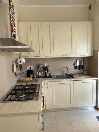 Cucina frassino laccato bianco