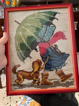 Quadro Holly Hobbie a punto croce