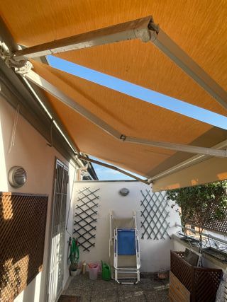 n.3 tende da sole in tessuto