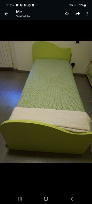 Struttura letto singolo