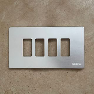 Placche Alluminio BTicino MAGIC