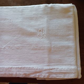 Lenzuola puro lino con ricamo