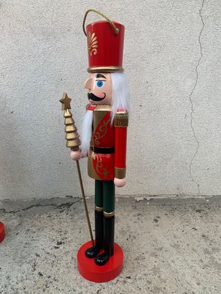 Schiaccianoci Natalizio H50 cm in Legno