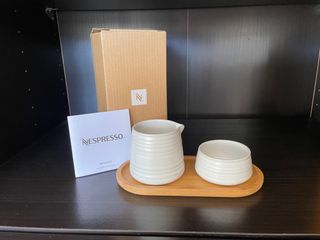 lattiera e zuccheriera nespresso