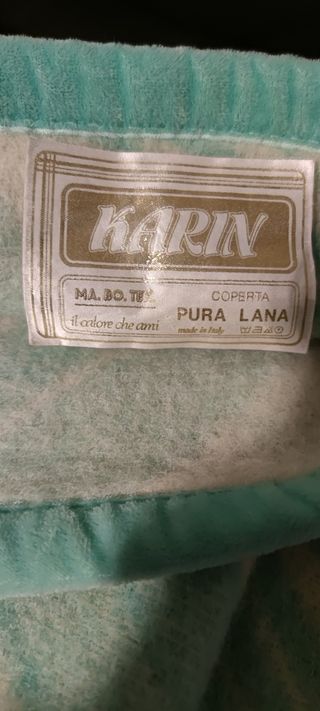 Due coperte pura lana