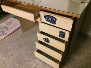 scrivania vero legno