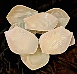 8 piatti a barchetta Bassano 21,5x16cm