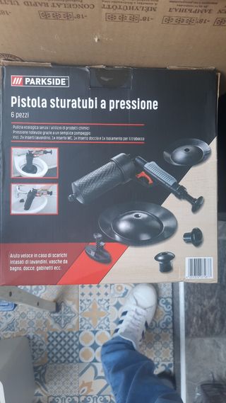 Parkside pistola sturatubi a pressione