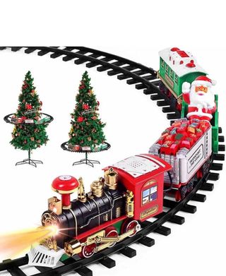 Treno Natale  centro albero 🌲 con 4 vagoni