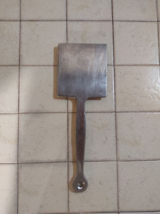 Batticarne a due tagli inox