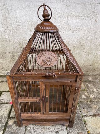 gabbietta vintage legno ferro