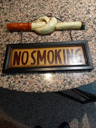 Quadro no smoking