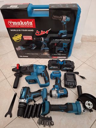 KIT VALIGETTA CON UTENSILI A BATTERIA 4 in 1 TRAPA