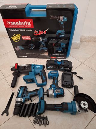 KIT VALIGETTA CON UTENSILI A BATTERIA 4 in 1 TRAPA