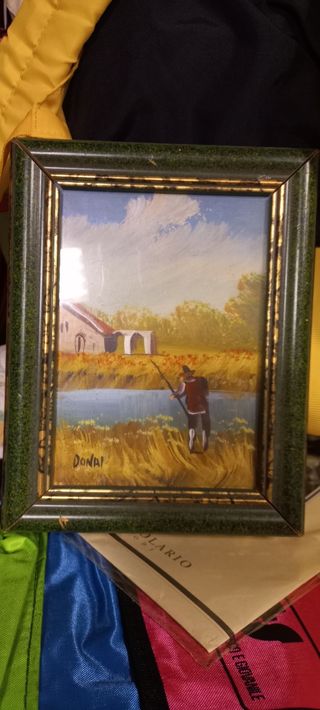 BEL QUADRETTO NON SO DI COSA È FATTO SE DIPINTO