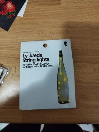 Ghirlanda luminosa per bottiglia