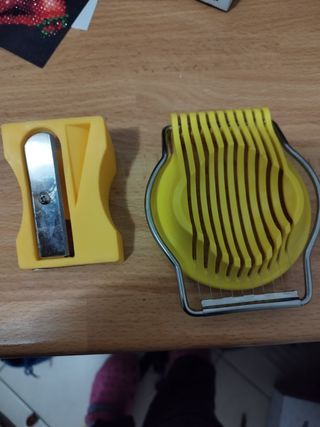 Temperino e taglia uova