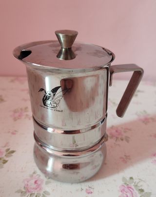 Macchina caffè moka 2 tazzine inox