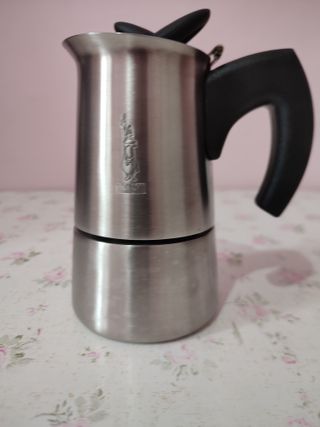 Macchina caffè moka 2 tazzine inox