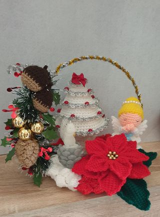 Centro tavola con candela