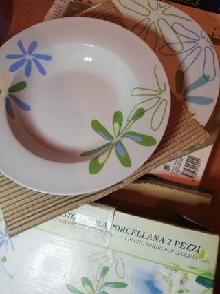 Set piatti per 6 o 12 persone